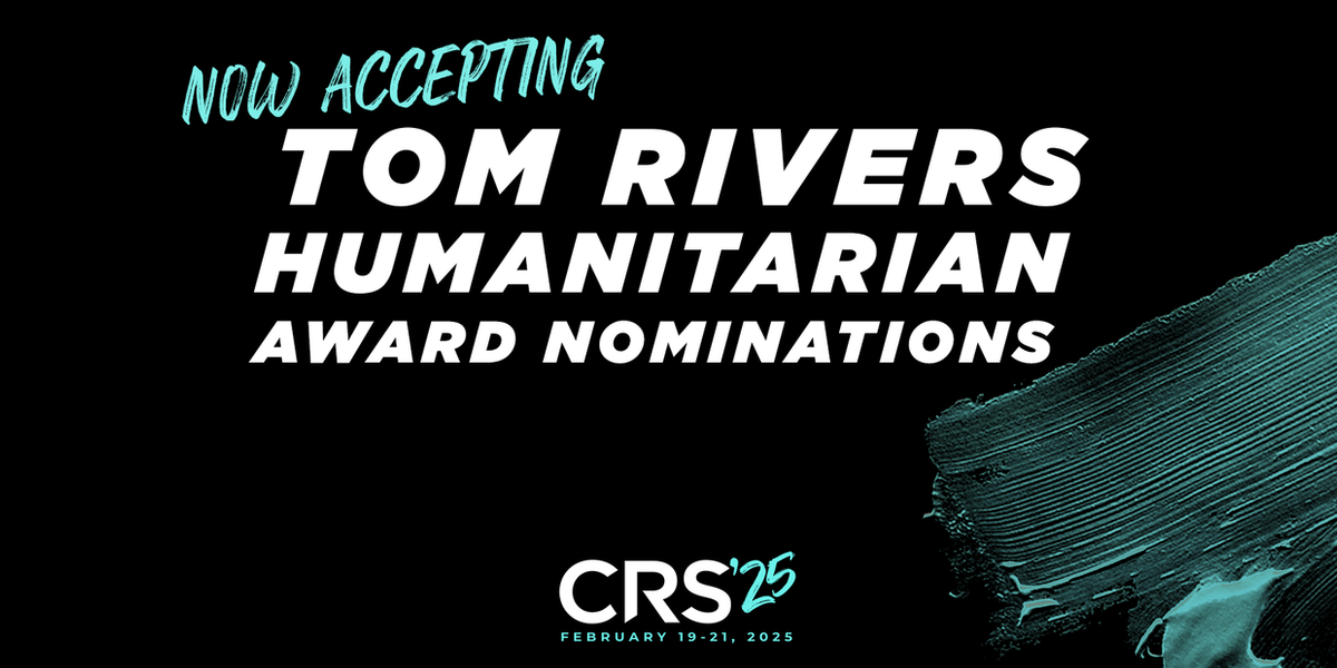 CRS Tom Rivers Award Deadline Approaching